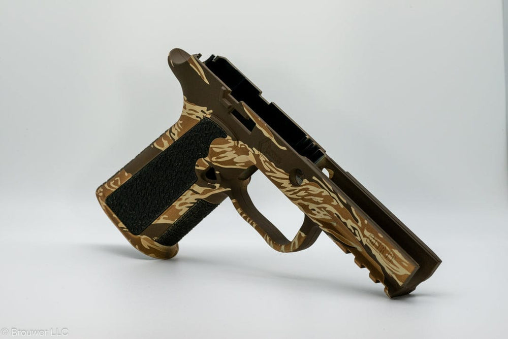M1811 Grip Module with Tiger Stripe Custom Cerakote Patterns – Brouwer LLC